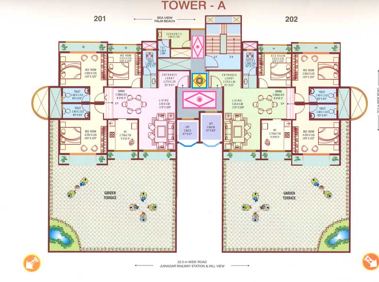 Bhoomi Paradise, Sanpada: 3 BHK Flat on Rent — ₹82,000/mo | MPE